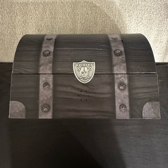 Other | New Las Vegas Raiders Season Ticket Holder Box Treasure Chest ...